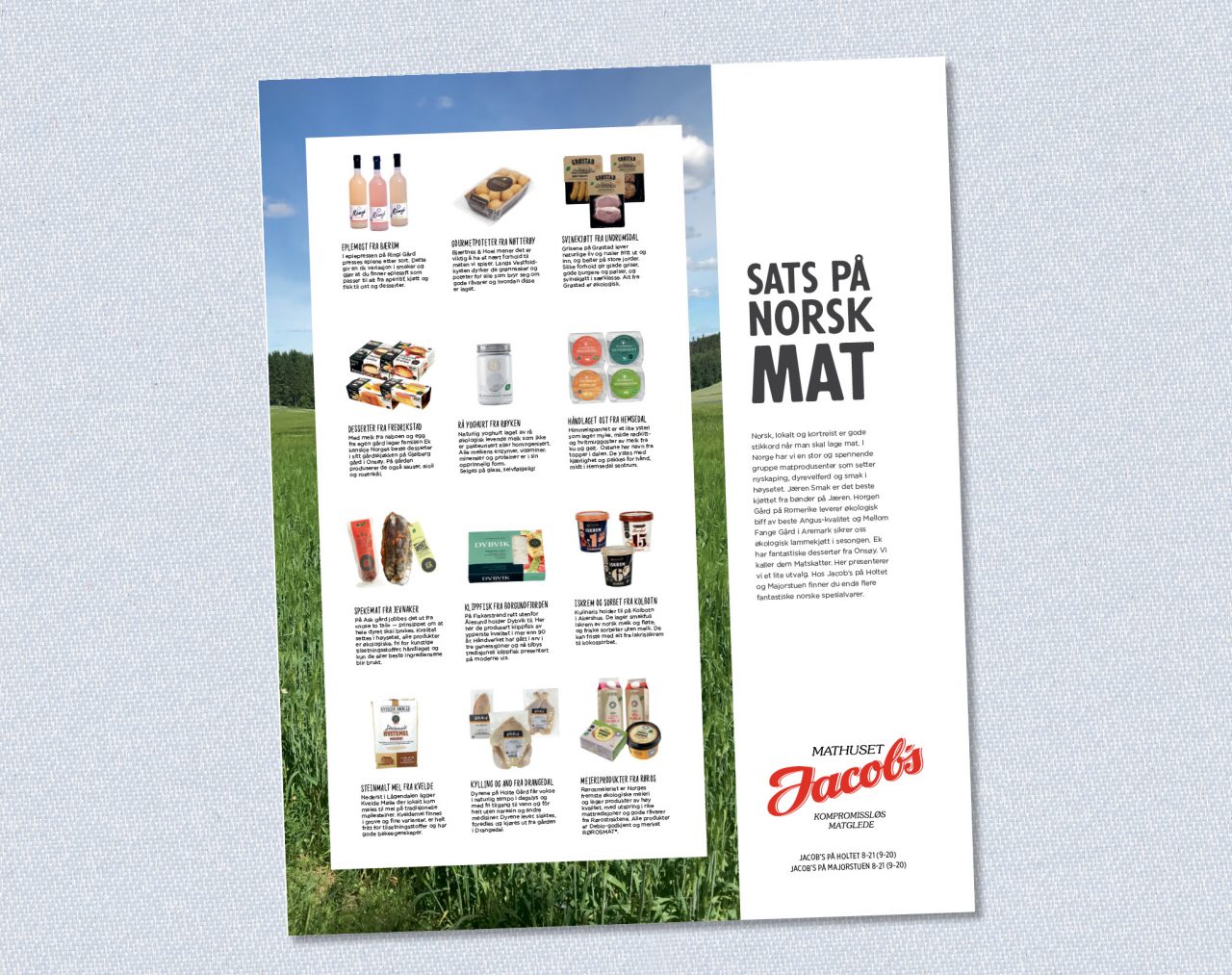 Annonser D2 for Jacob's • Pion